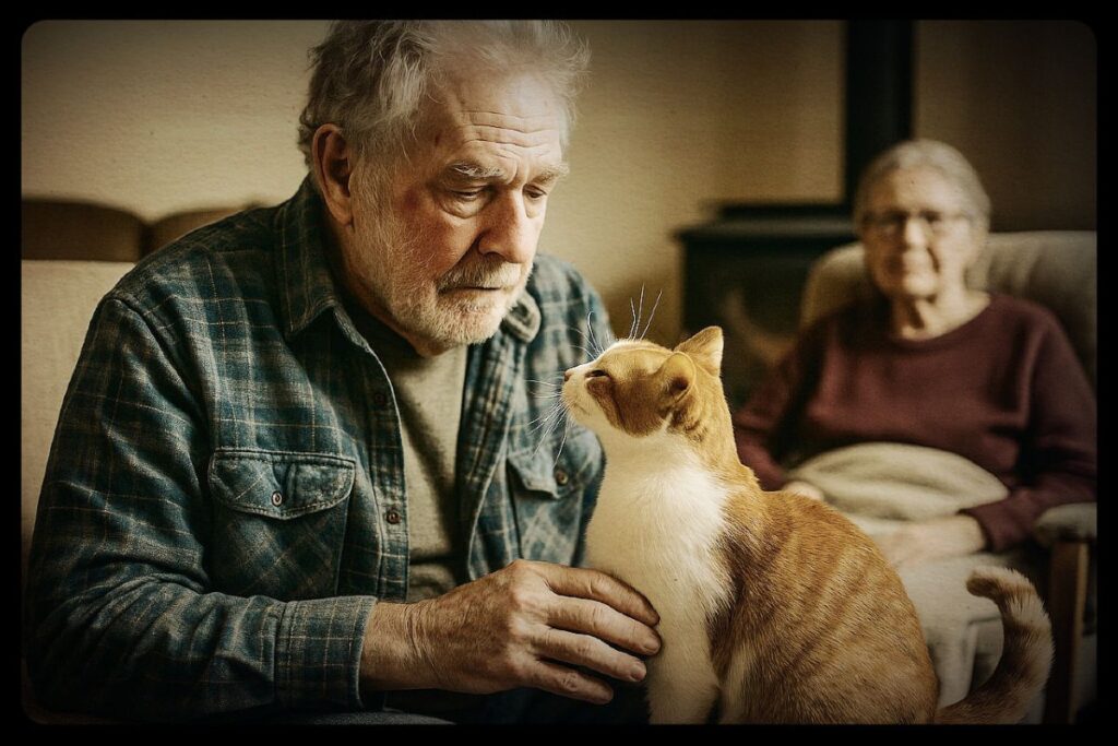 The Cat with a Familiar Meow | A Stray Cat Appeared on His Porch… and ...