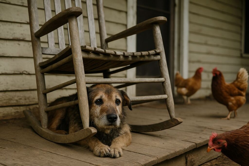 Rusty and the Rocking Chair | Every Day He Waited Beneath Her Rocking ...