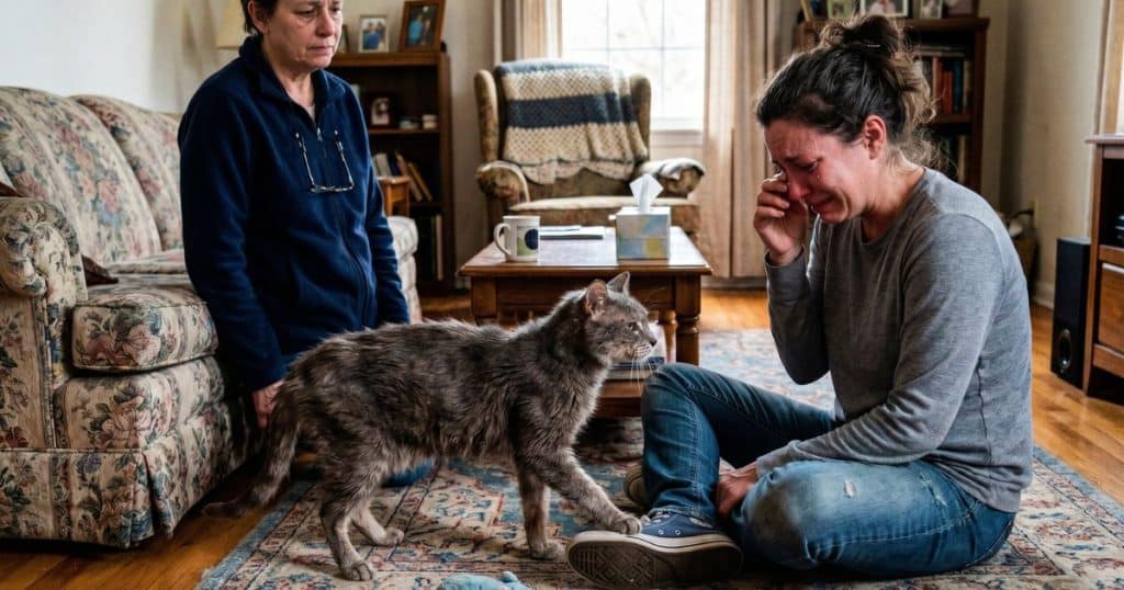 The Old Cat Who Brought Two Broken Families Back Home | PetMaximalist